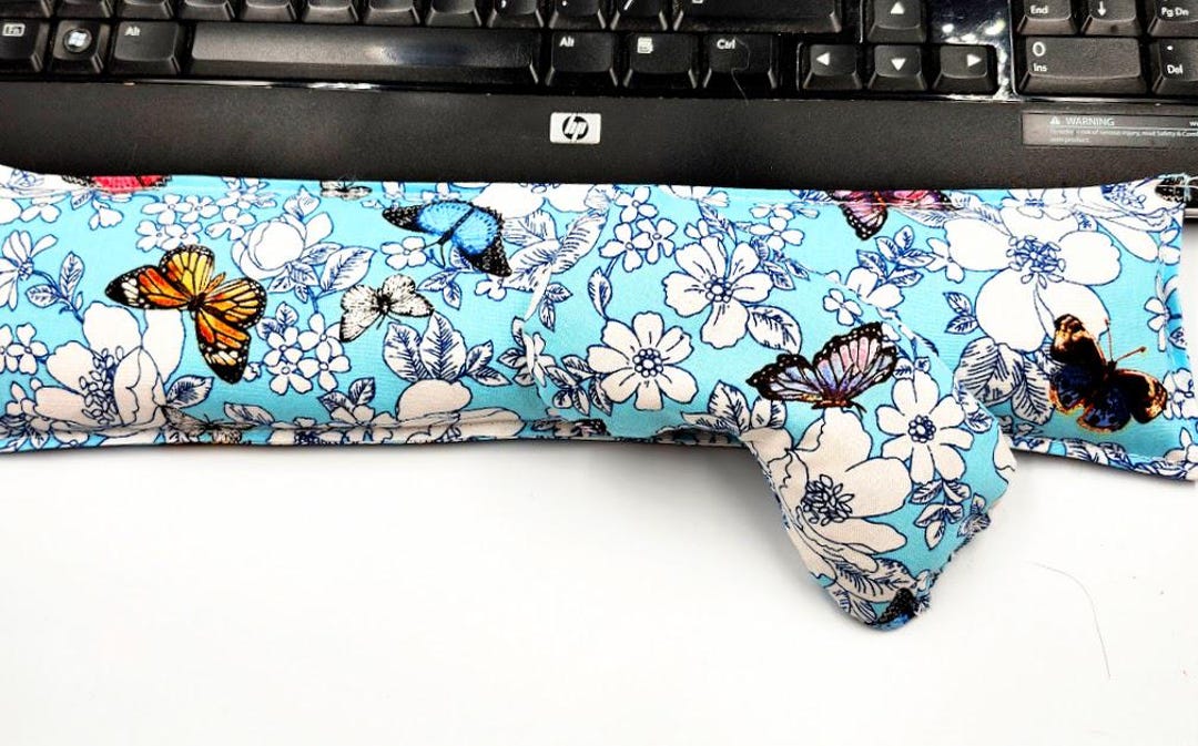 Keyboard Wrist Rest Set: Flax & Rice Filling- Carpal Tunnel Relief ...