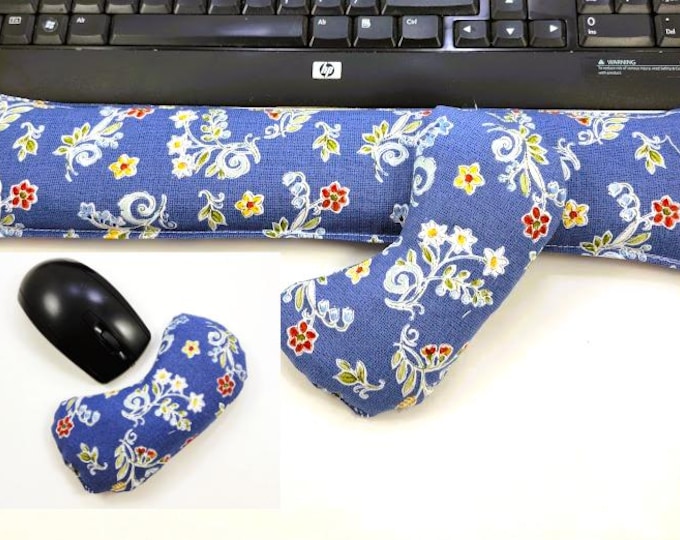 Computer Wrist Rest Set - Keyboard Mouse- Ergonomic Wrist Support ...