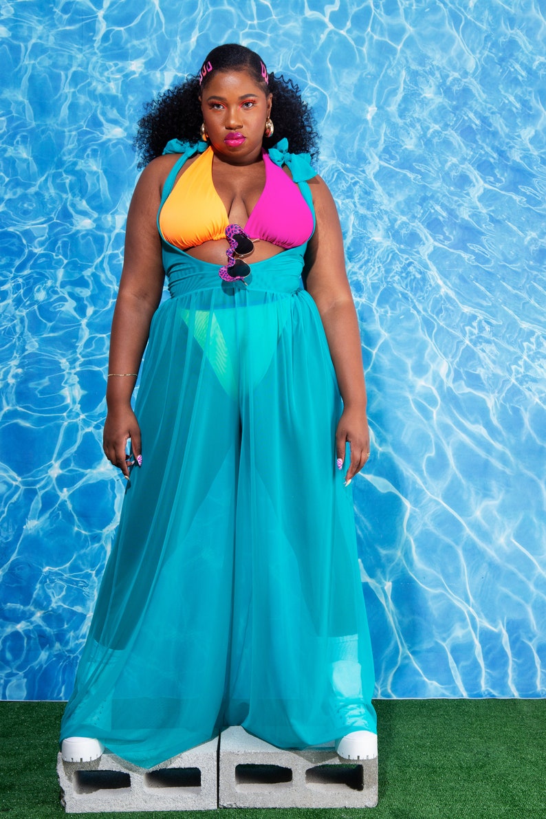 Bright Delight 2 Bikini Swimsuit S M L 1X 2X 3X/ Plus Sizes - Etsy