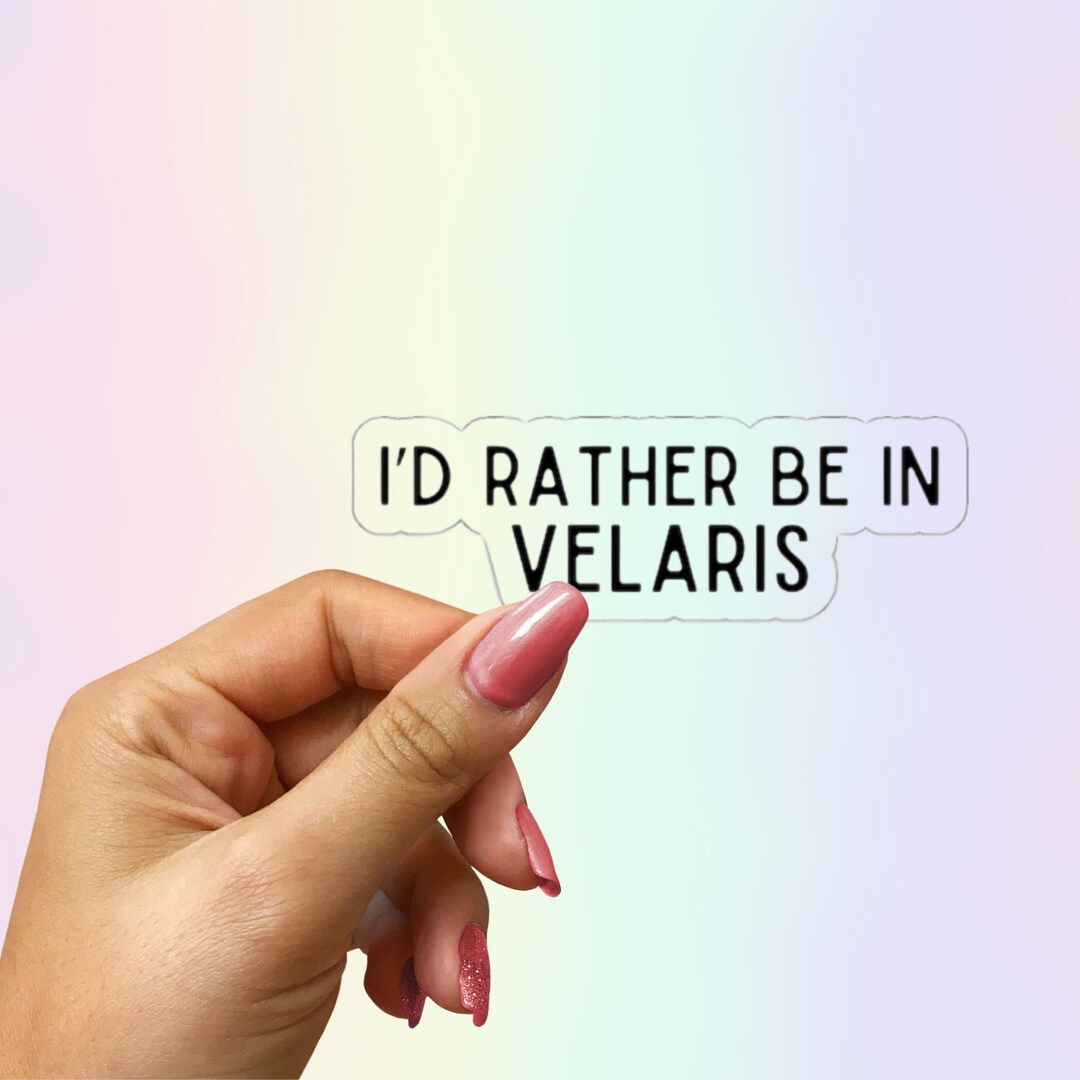 ACOTAR Velaris Waterproof Vinyl ACOTAR Sticker Cute Bookish Stickers ...