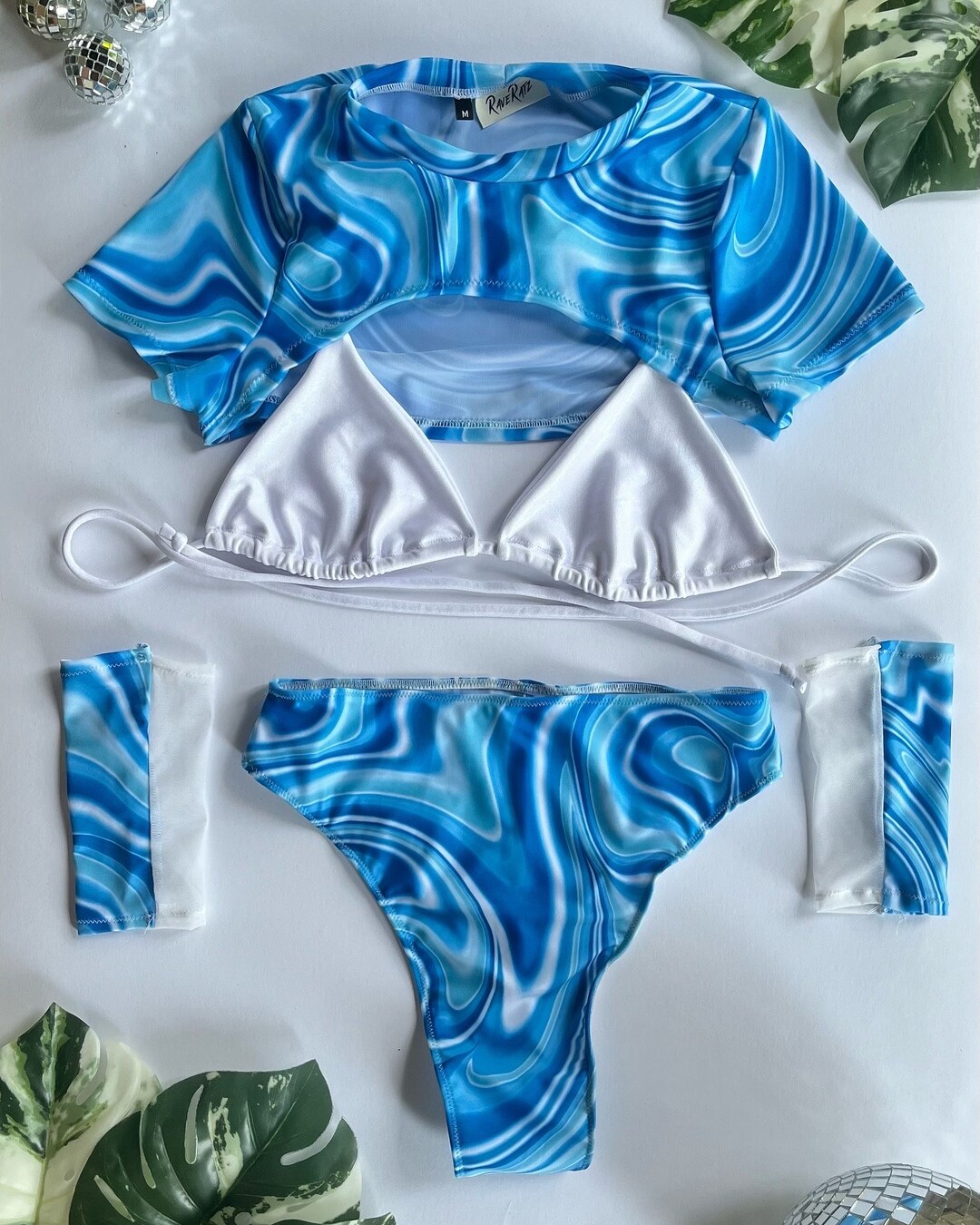 Day Trip 4 Piece Rave Set. Bolero Top. Festival Set. Rave Outfit - Etsy