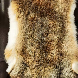 Large Soft Rabbit Fur Holster for Crafts and Decor 12*18 in Premium Fur ...
