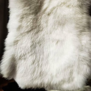 Large Soft Rabbit Fur Holster for Crafts and Decor 12*18 in Premium Fur ...
