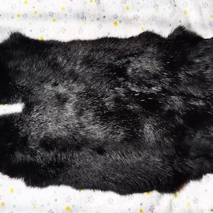 Large Soft Rabbit Fur Holster for Crafts and Decor 12*18 in Premium Fur ...