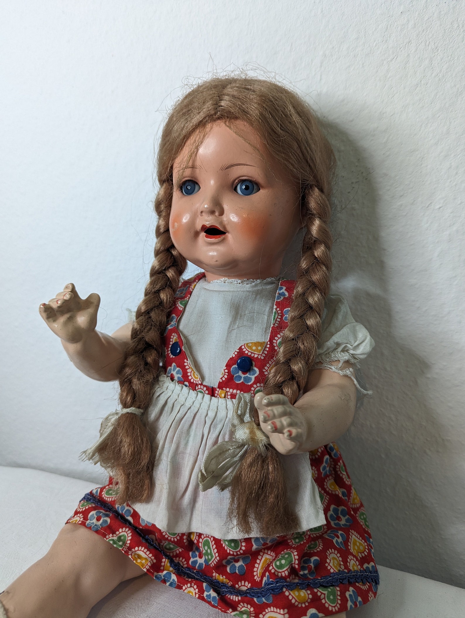 Little Red Riding Hood - Original, Antique Armand Marseille Doll 2966 2 ...