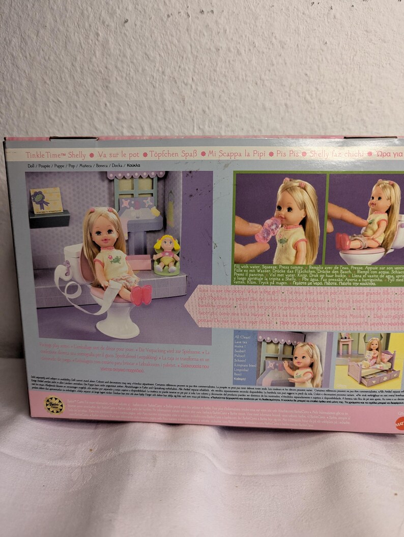 Shelly Barbie Sister Potty Training Set Early 2000s Original Packaging ...