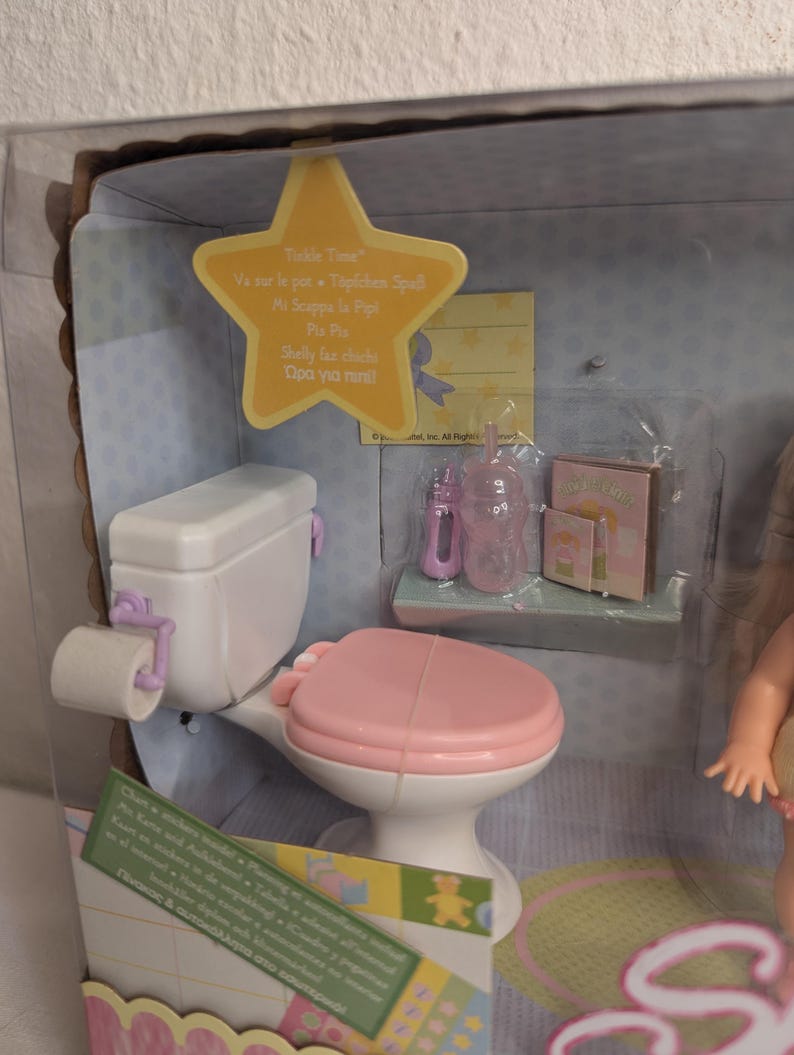 Shelly Barbie Sister Potty Training Set Early 2000s Original Packaging ...