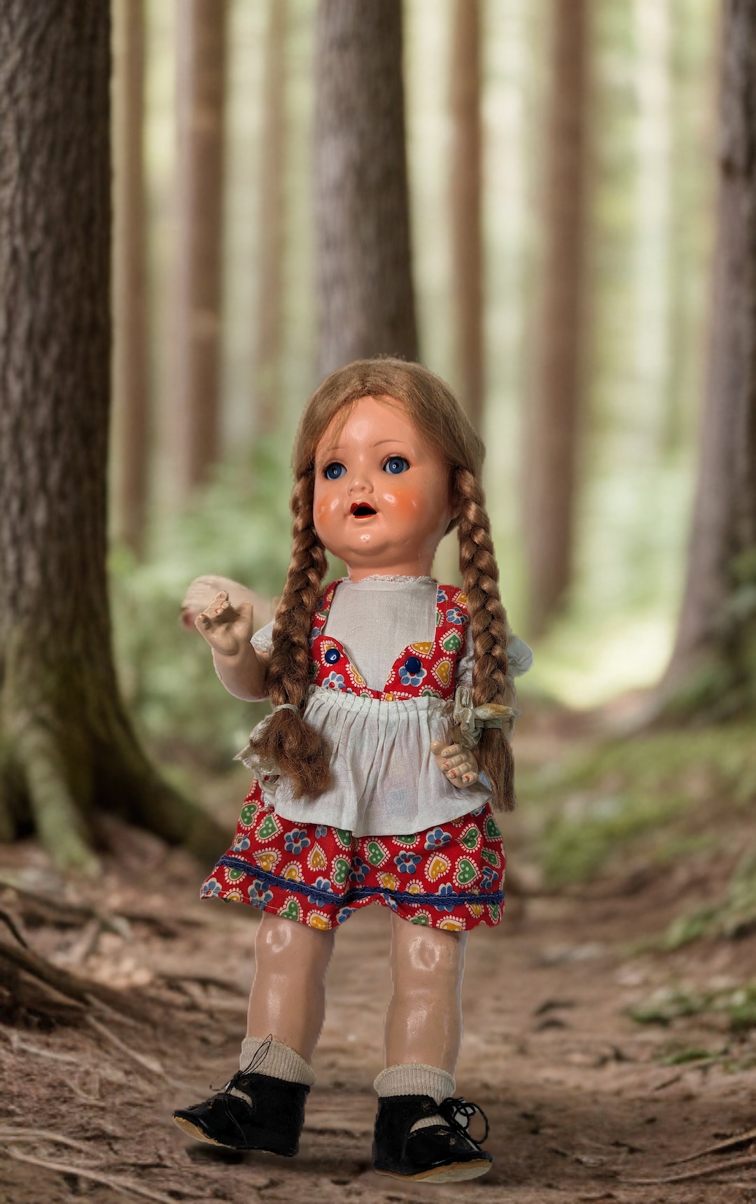 Little Red Riding Hood Original, Antique Armand Marseille Doll 2966 2/4 ...