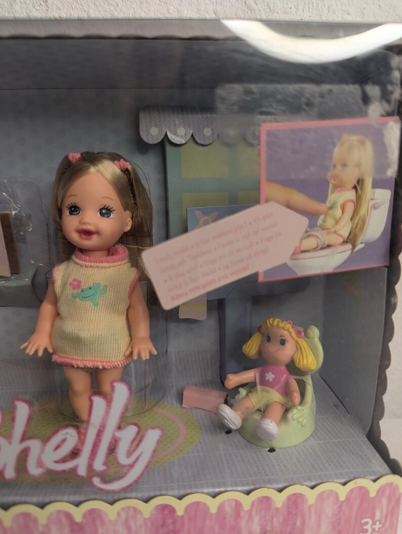 Shelly Barbie Sister Potty Training Set Early 2000s Original Packaging ...