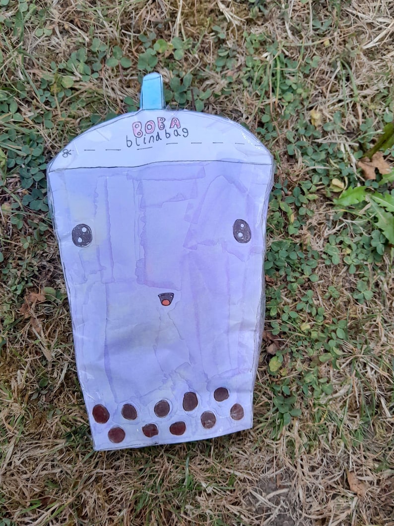 Cute Kawaii Boba Blind Bag - Etsy