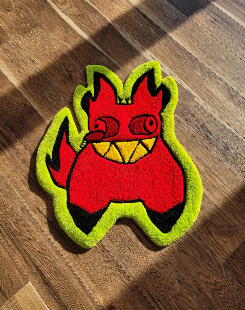Hazbin Hotel Cursed Cat Alastor Rug - Etsy Hong Kong