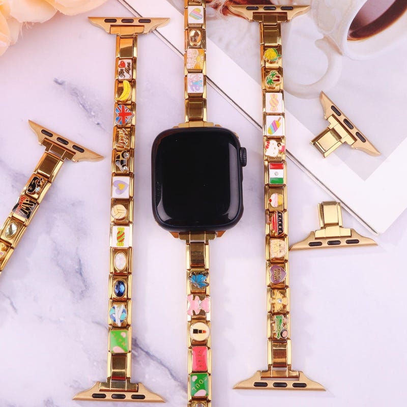Italian Charm Watch Bands - Etsy