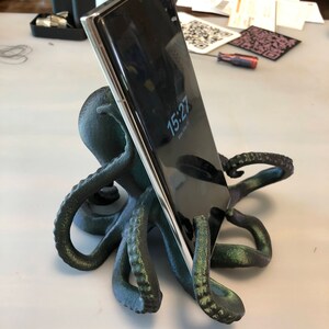 Octopus Phone Sculpture 3D Printed Phone Stand - Etsy