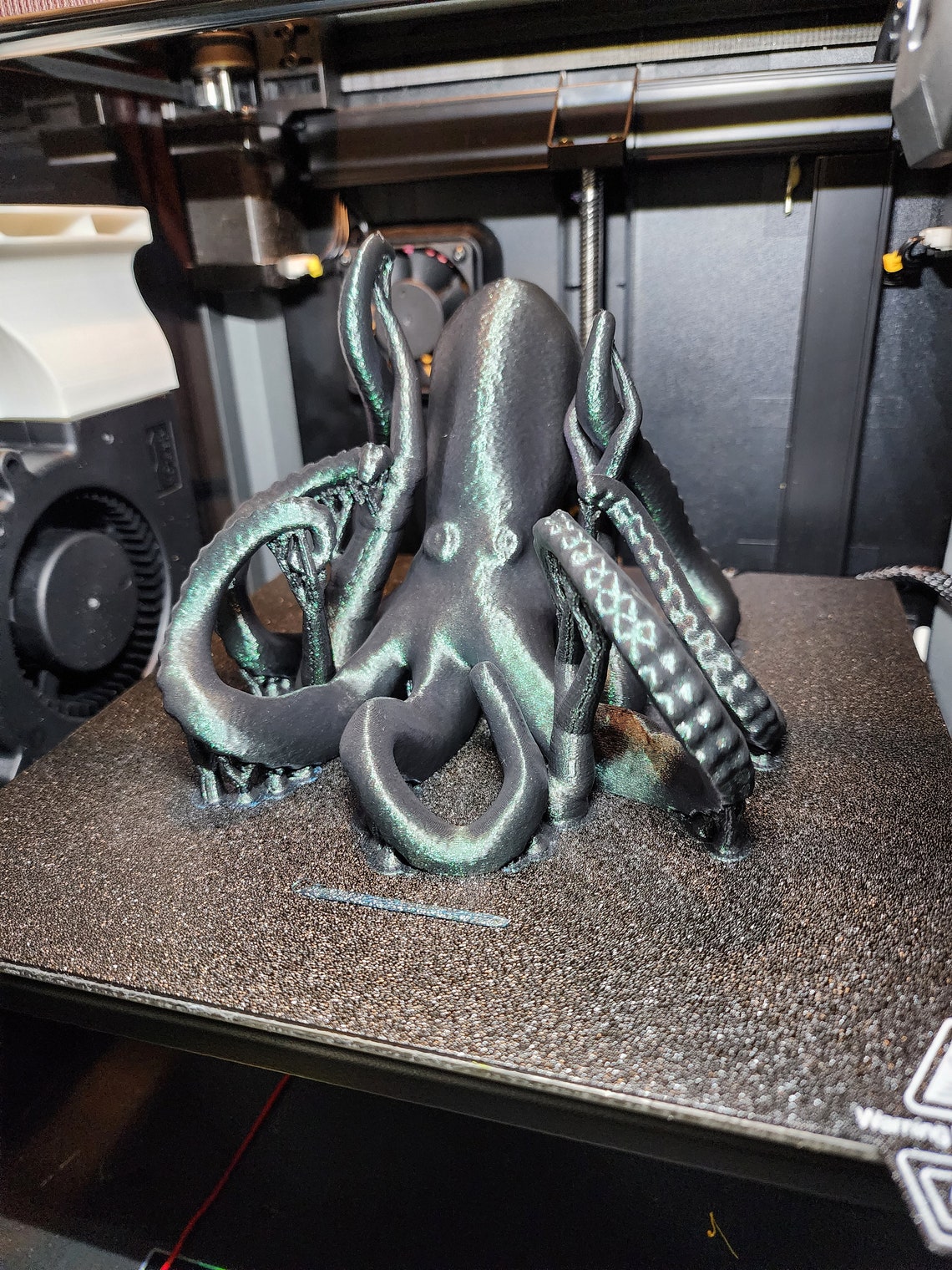 Octopus Phone Sculpture 3D Printed Phone Stand - Etsy