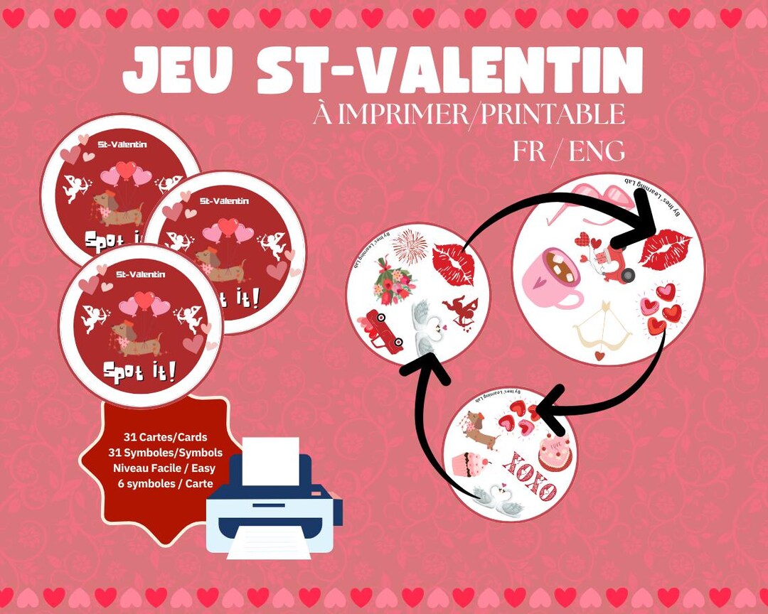 Trouver La Pair | Find the Pair Game | Language Learning | Learning ...