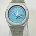 GA-2100 Custom Mod Sandblast Blue Dial - Etsy