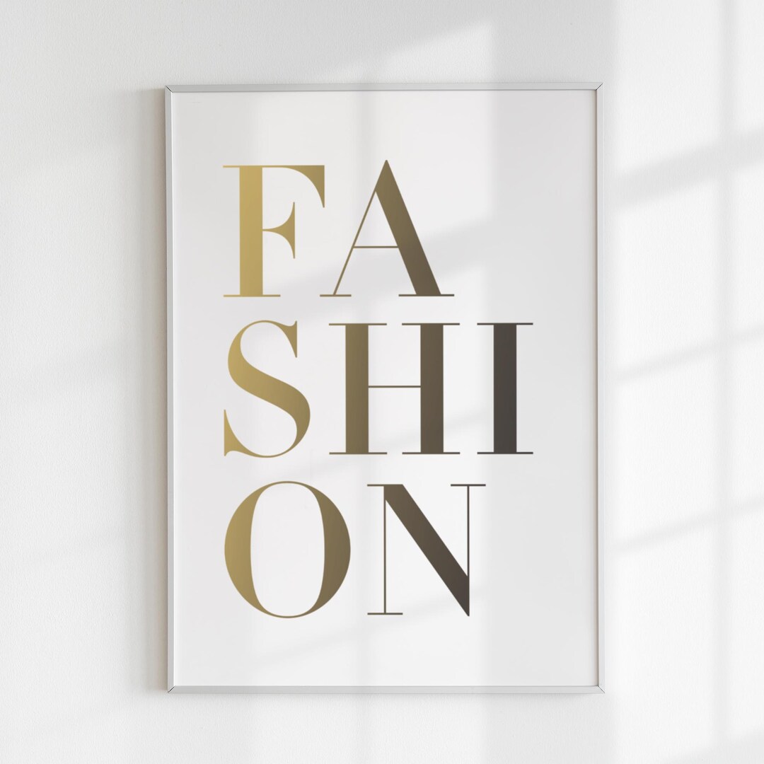 Printable Luxury Wall Art, Designer Fashion Wall Art, Printable Luxury ...