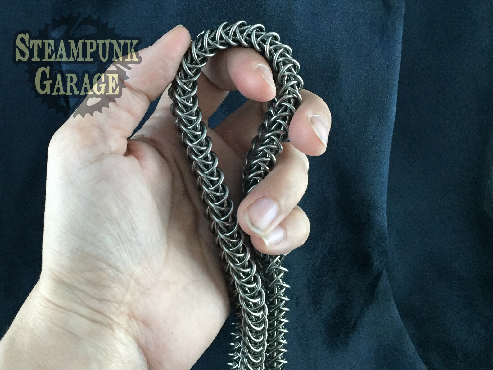 Elf Viaduct Weave Chainmaille Collar Stainless Steel or - Etsy