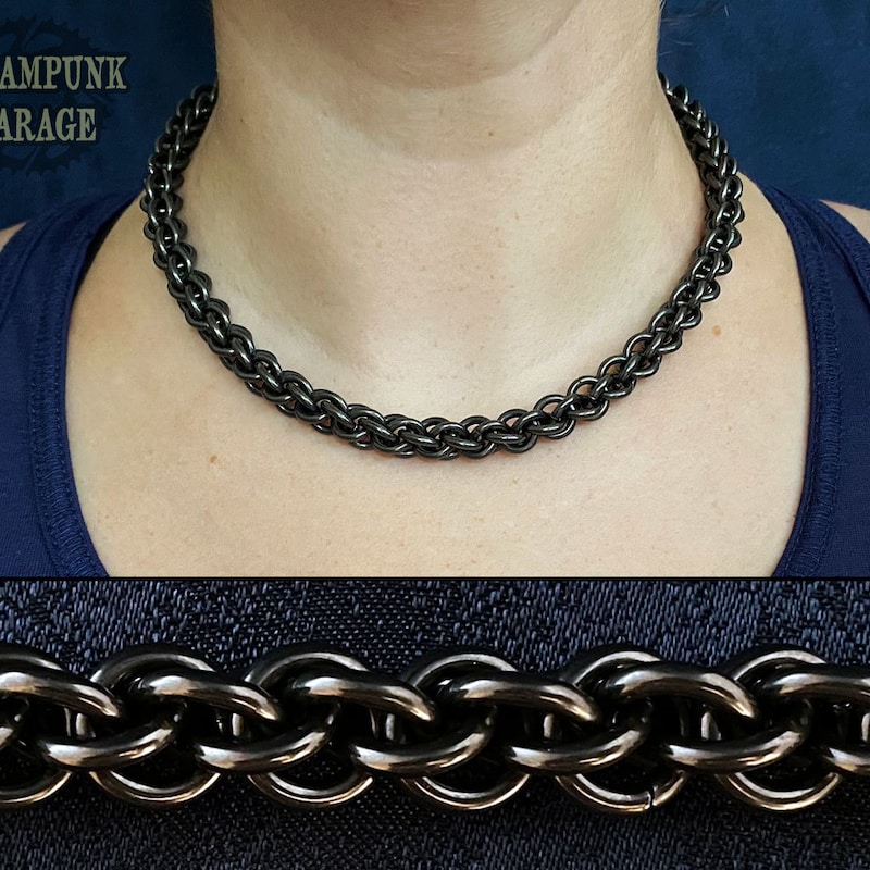 Titanium Chain Men - Etsy