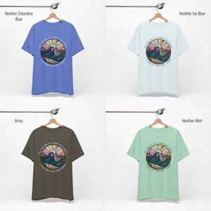 Christian T-shirt - God's Light Shines Through - Inspirational Faith ...