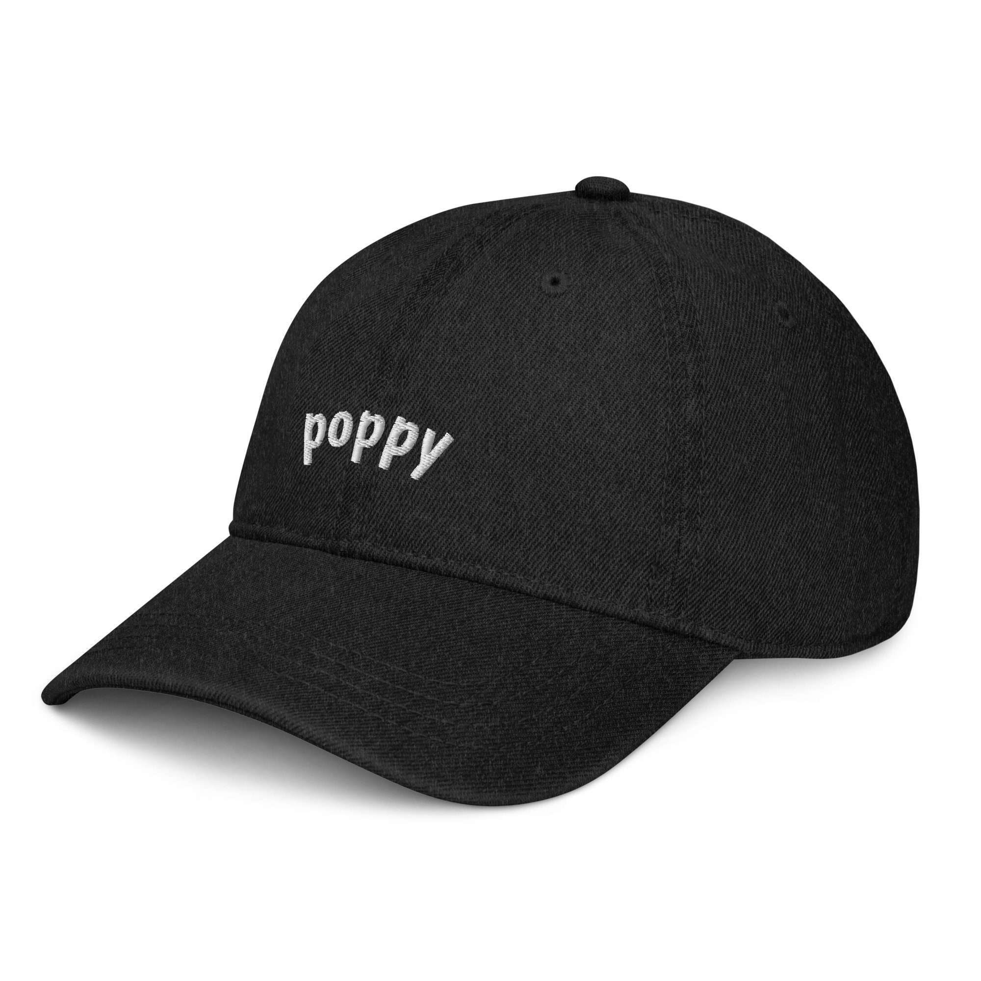 Poppy Dad Hat Fathers Day Hat, Embroidered Dad Gift, Poppy & Grandpa ...