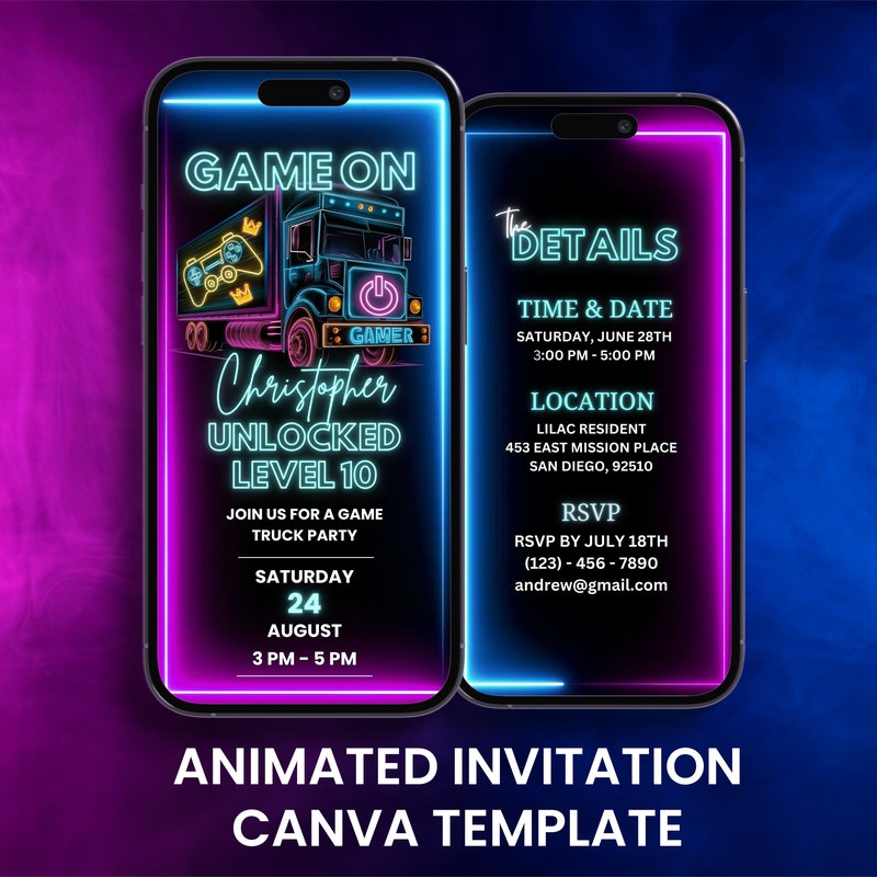 Video Invitation - Etsy