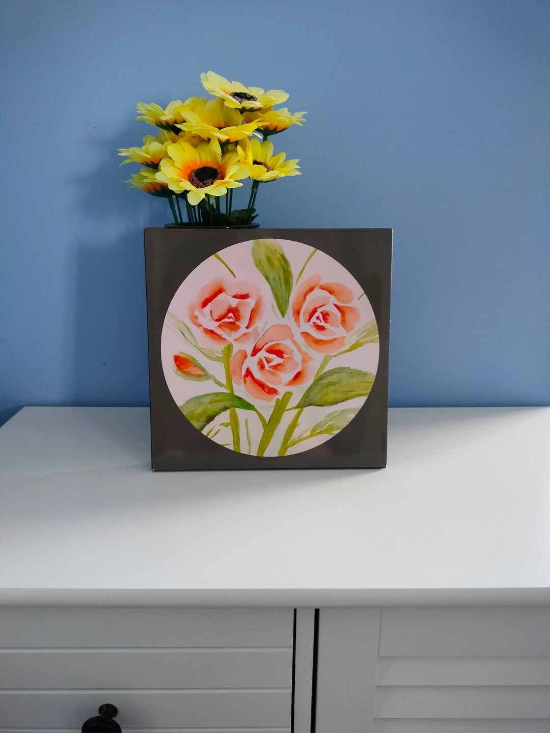 Roses Wall Tile - Etsy
