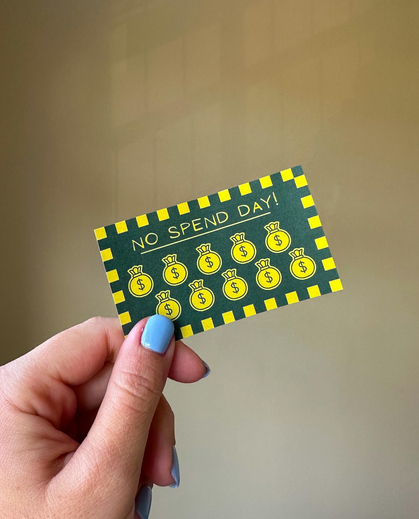 Punch Card Habit Tracker Printable | Editable Canva Goal Tracker Cards ...