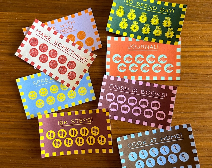 Introvert Rewards Punch Card: Humorous Gift for Friends - Etsy