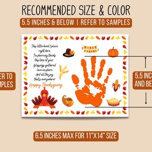 Thanksgiving Handprint Craft: Turkey Poem Art, Preschool Fall Activity ...