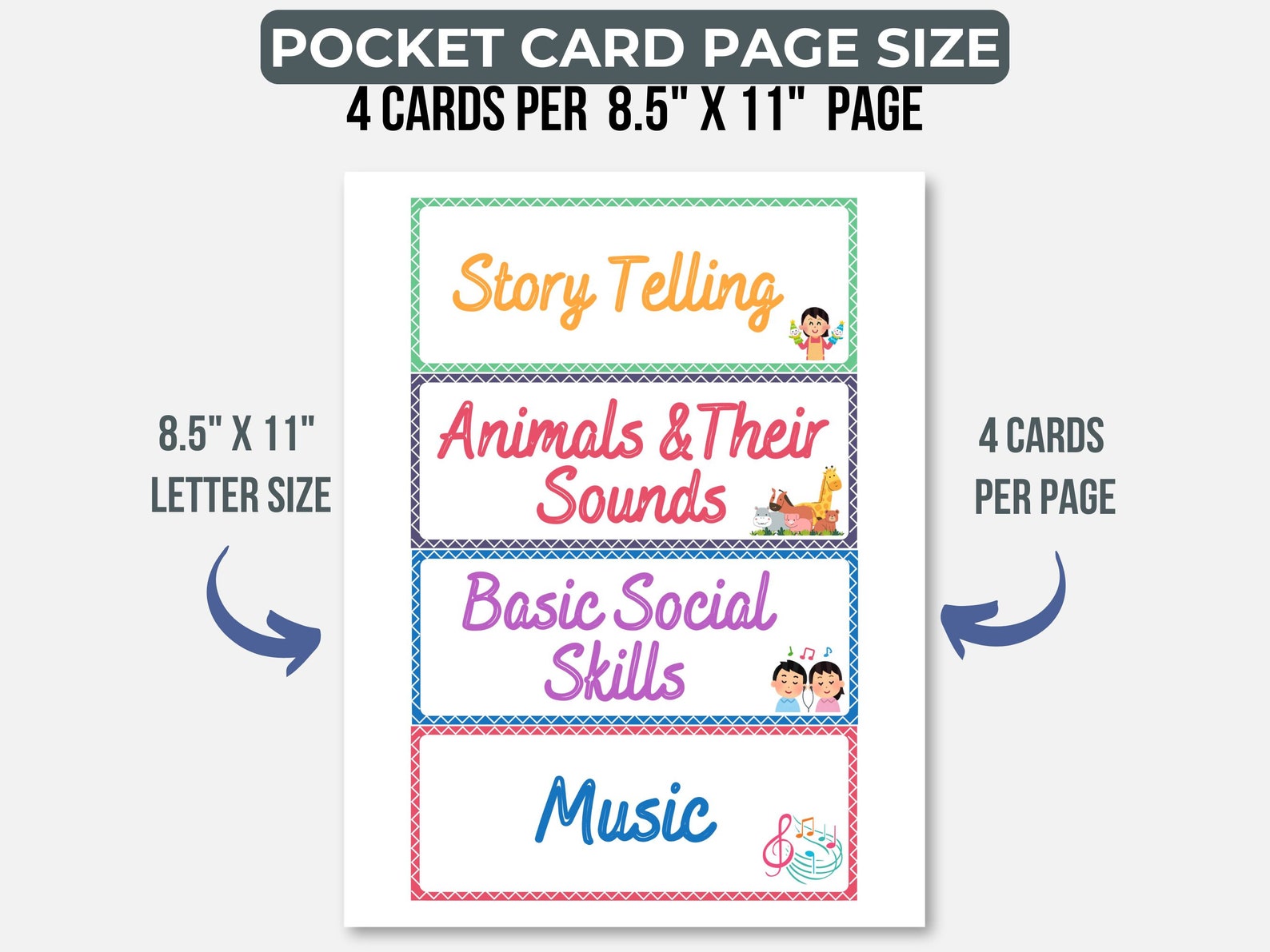 Daily Visual Schedule Pocket Chart Card, Daily Routine Pocket Chart ...