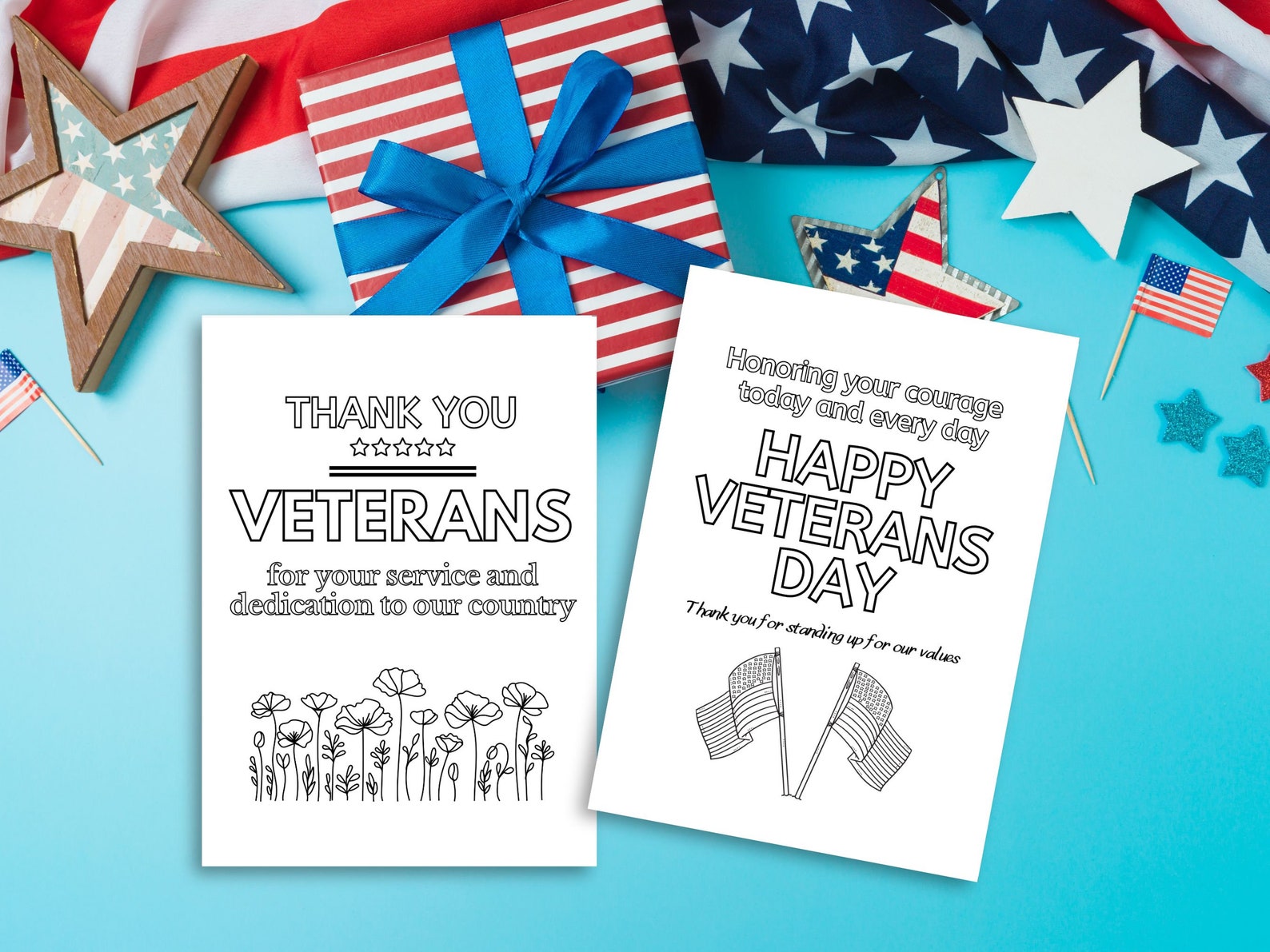Veterans Day Coloring Card, Veterans Day Poppy Remembrance, Veterans ...