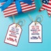 Veterans Day Gift Tag, Veterans Day Tags, Veterans Day Labels, Editable ...