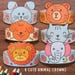 Printable Birthday Crown, Animal Paper Crown Craft, Kids Birthday ...
