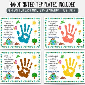 Earth Day Handprint Art, Earth Day Kids, Handprint Poem, Earth Day ...