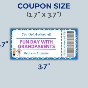 Kids Reward Coupons, Kids Reward Bucks, Editable Coupon Book, Reward ...