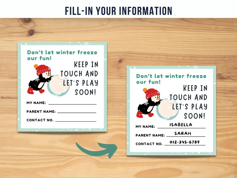 Editable Playdate Cards for Kids, Let's Play Printable Cards, Playdate ...