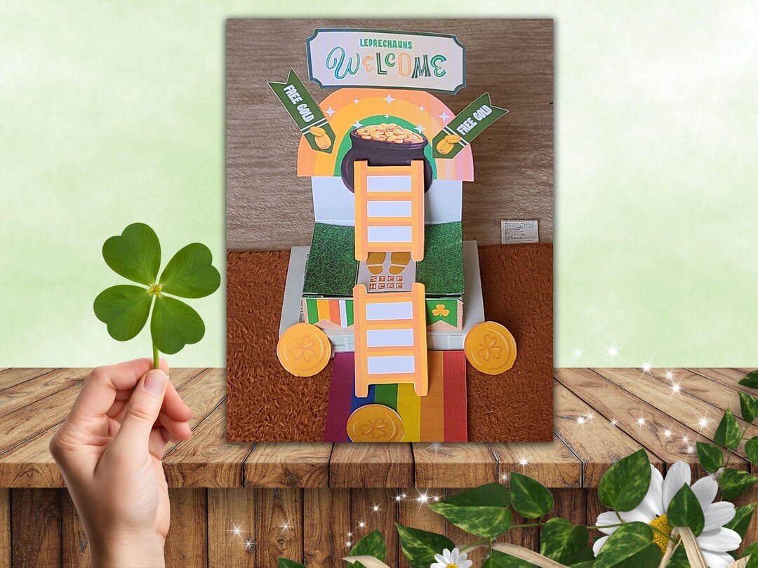 Leprechaun Trap Kit, Leprechaun Trap Kid Printable, St Patricks Day ...