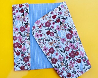 Adjustable Fabric Book Cover - Etsy