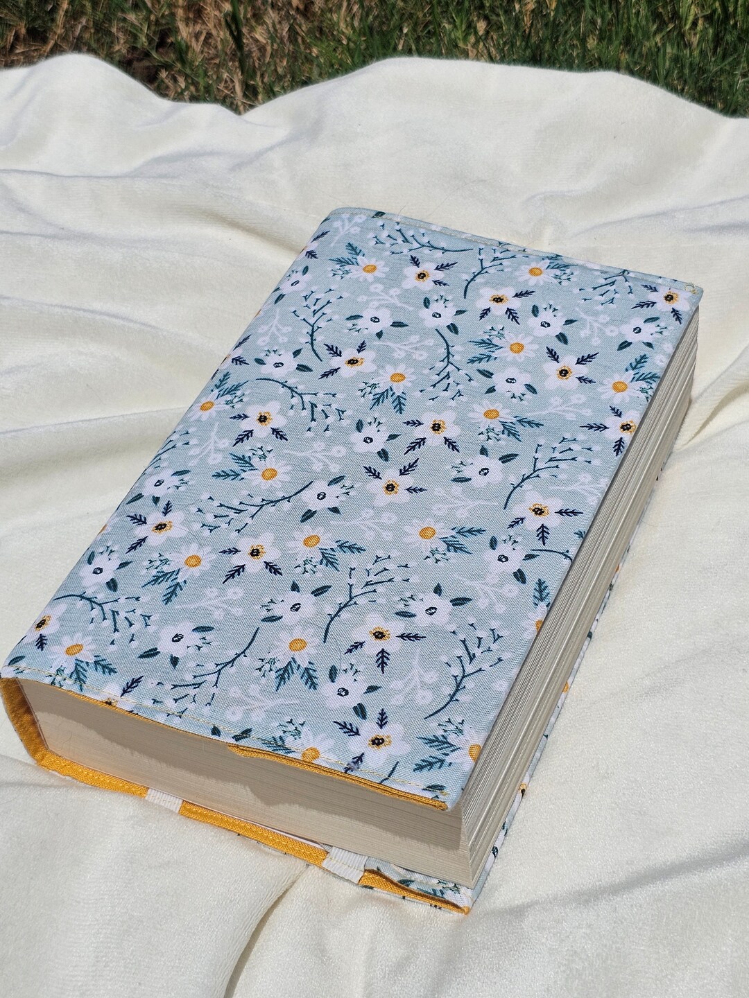 Adjustable Fabric Book Cover - Etsy