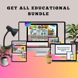 Educational Busy Book Bundles - Etsy