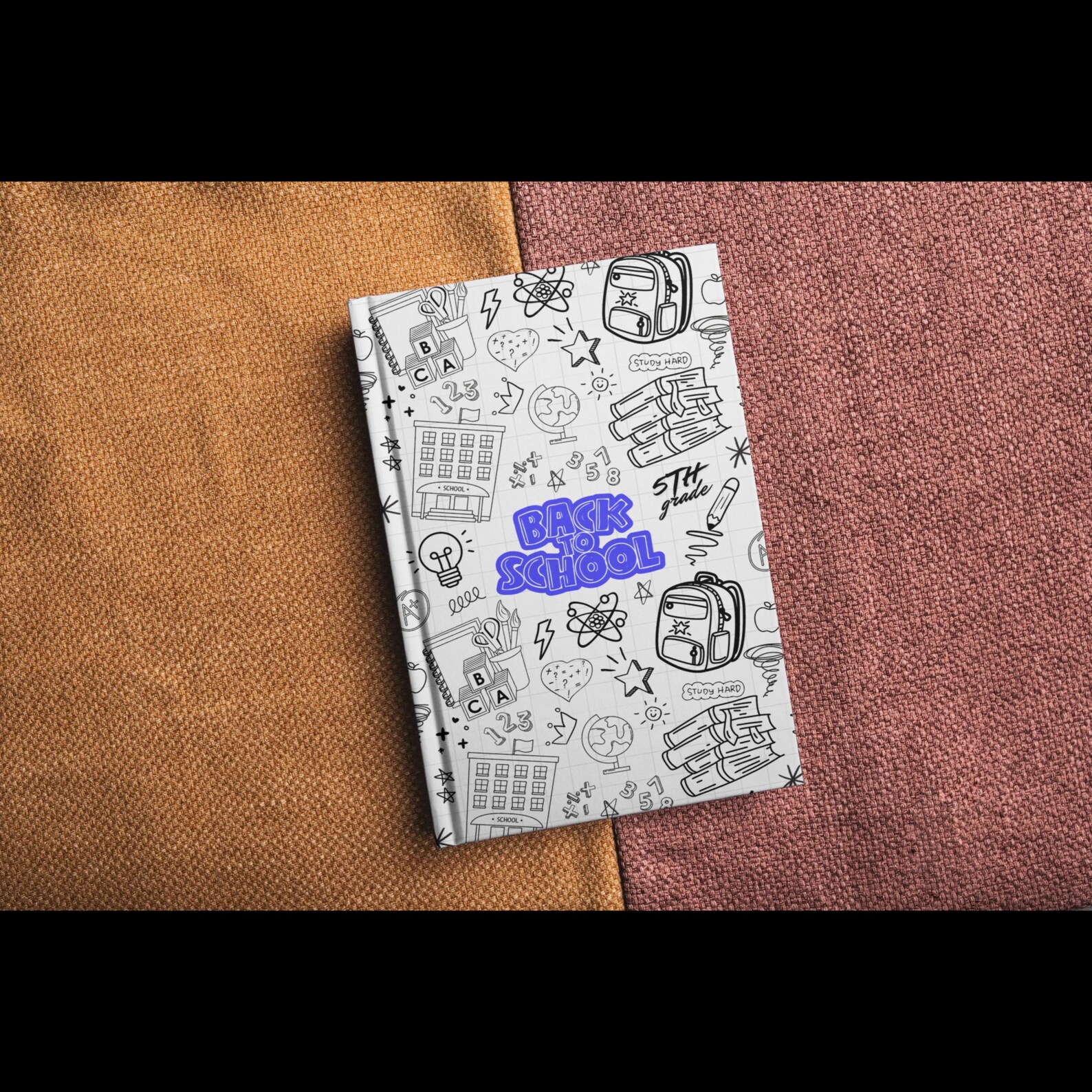 Back to School 5th Grade Seamless Pattern (PDF & PNG) - Etsy