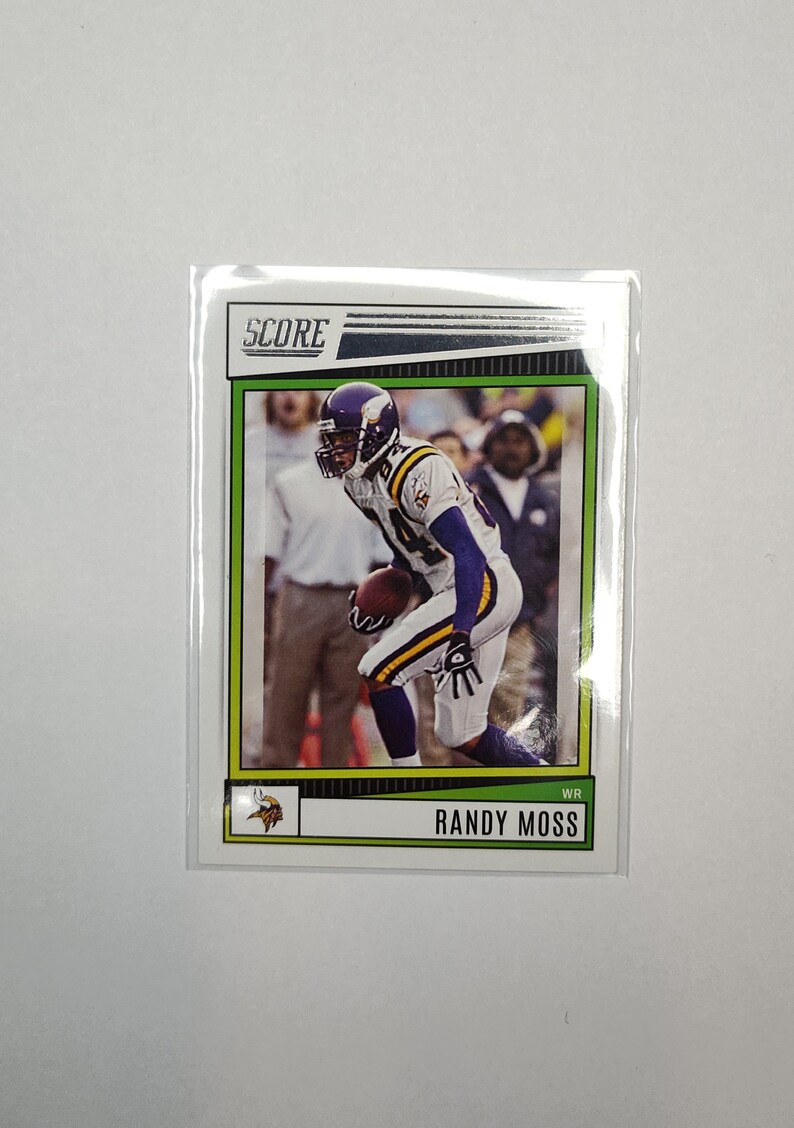 2022 Score Scorecard 110 Randy Moss Mint Condition - Etsy