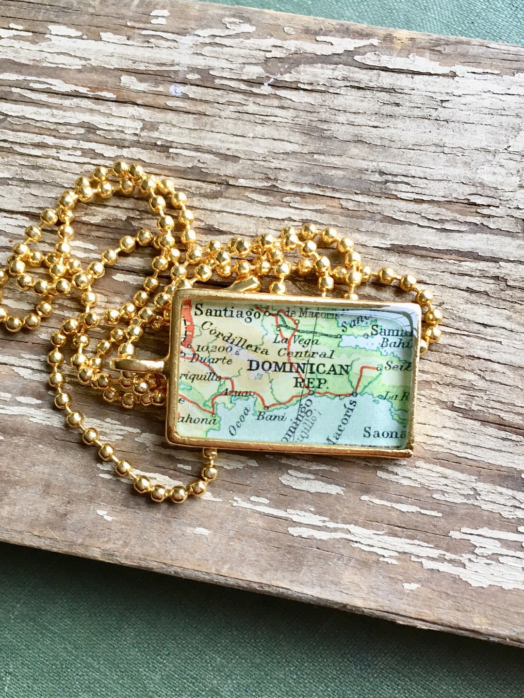 Personalized Map Necklace or Keychain.personalized Jewelry.custom ...