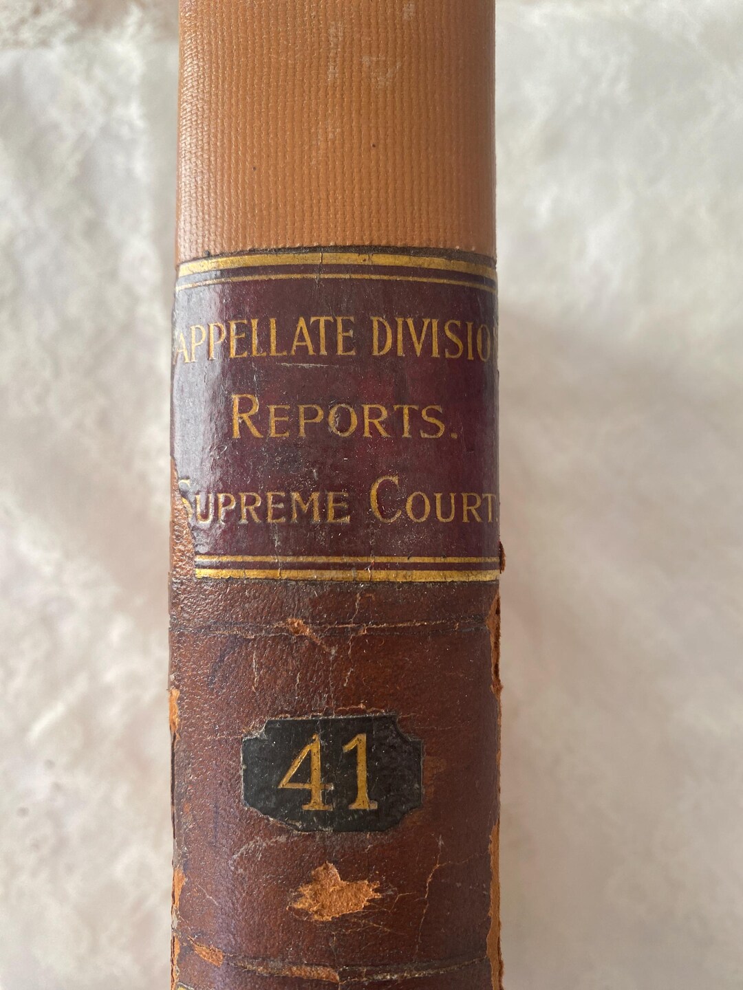Antique Law Book. Supreme Court of New York Case Reports From 1899. - Etsy