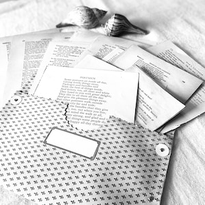 Poetry Collage Kit With Old Book Pages for Journaling.large Curated ...