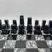 Black and Grey Marble Chess Set - Etsy
