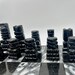 Black and Grey Marble Chess Set - Etsy