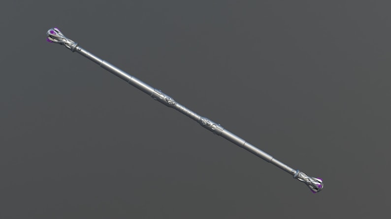 RPS Gambit Staff || Inspired Cosplay STL File for 3D Printing - Etsy