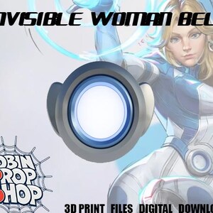 RPS Invisible Woman / Susan Storm Belt || Inspired Cosplay Accessory ...
